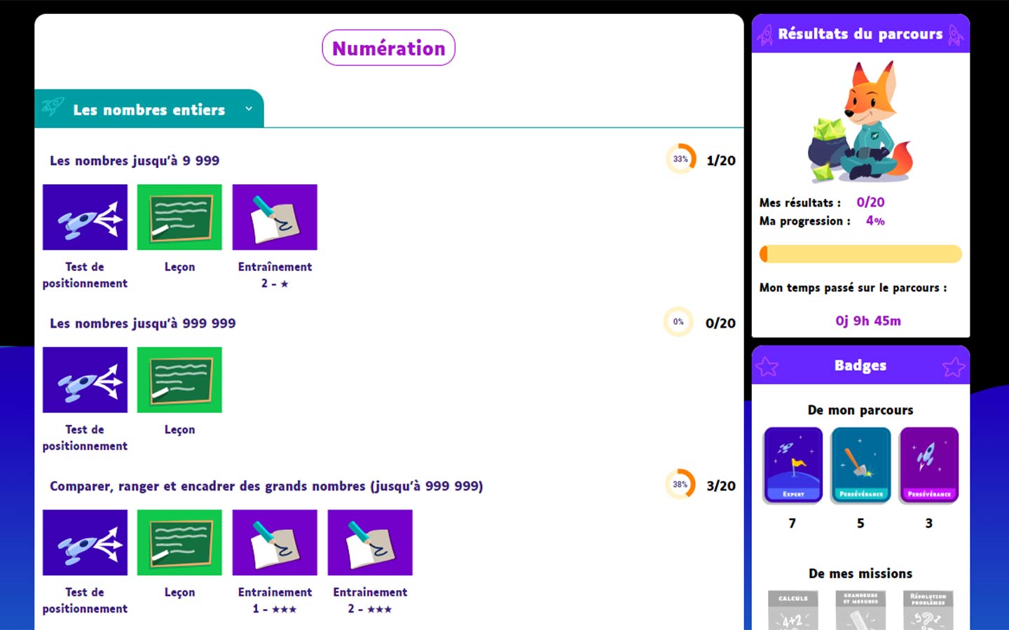 Soutien scolaire CE1 – Cours et exercices en ligne