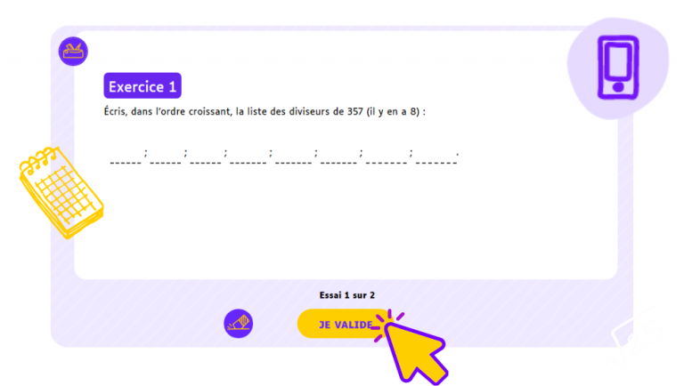 Soutien scolaire en ligne maths - Cours et exercices en ligne