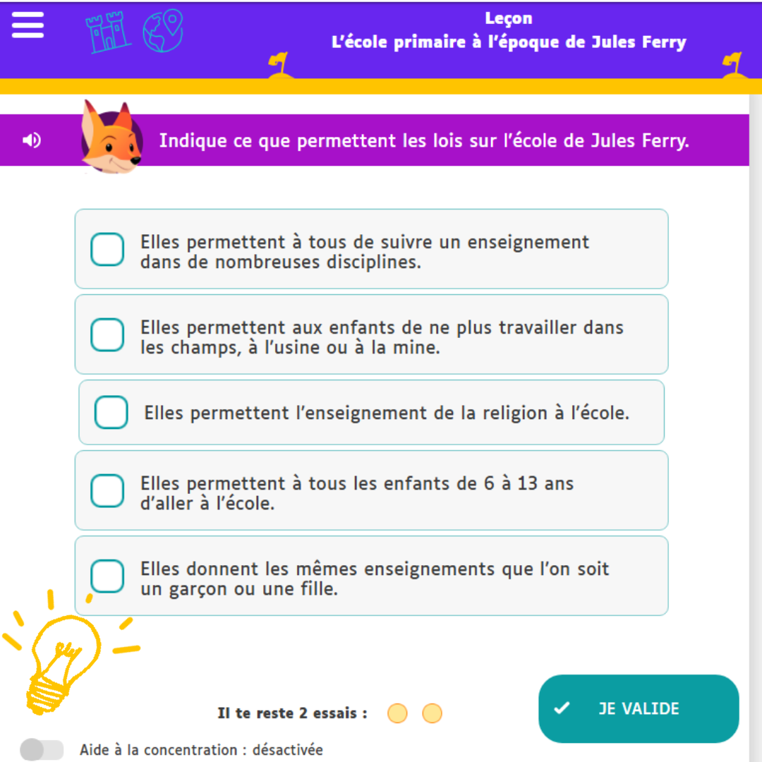 Soutien scolaire en histoire - Cours particuliers en ligne d'histoire
